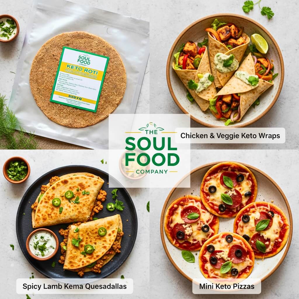 Keto Roti / Tortillas - The Soul Food Company
